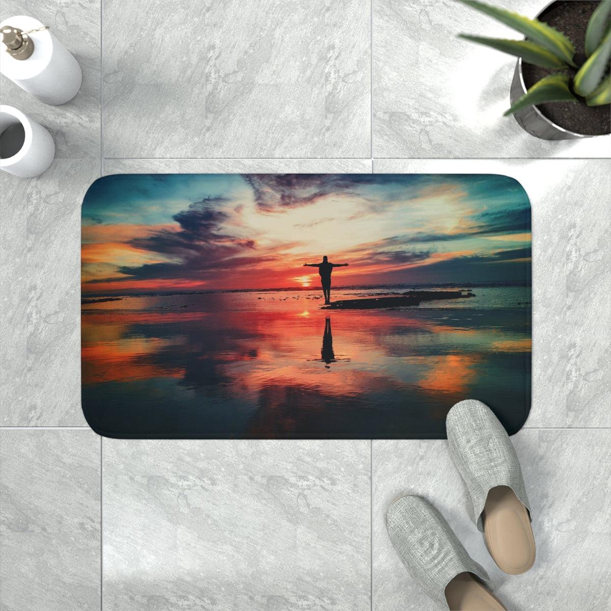 Dreams of the Future - Memory Foam Bath Mat – Spruced Roost