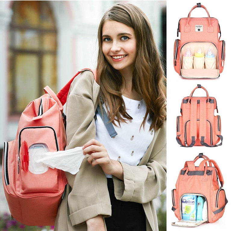 Omega Baby Diaper Backpack Bag - 8 Colors – Spruced Roost