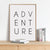 Adventure Wall Art Print on Canvas Modern Wall Decor - 8 Sizes (Frame ...