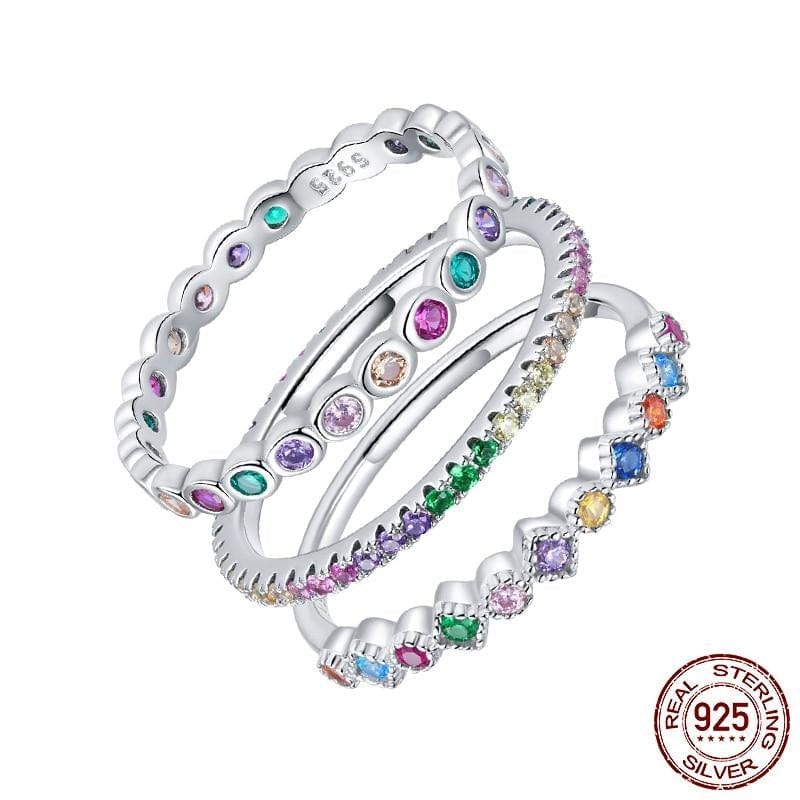 Loyal and True Band Rings in .925 Silver - 3 Styles - Sz 6-9 – Spruced ...